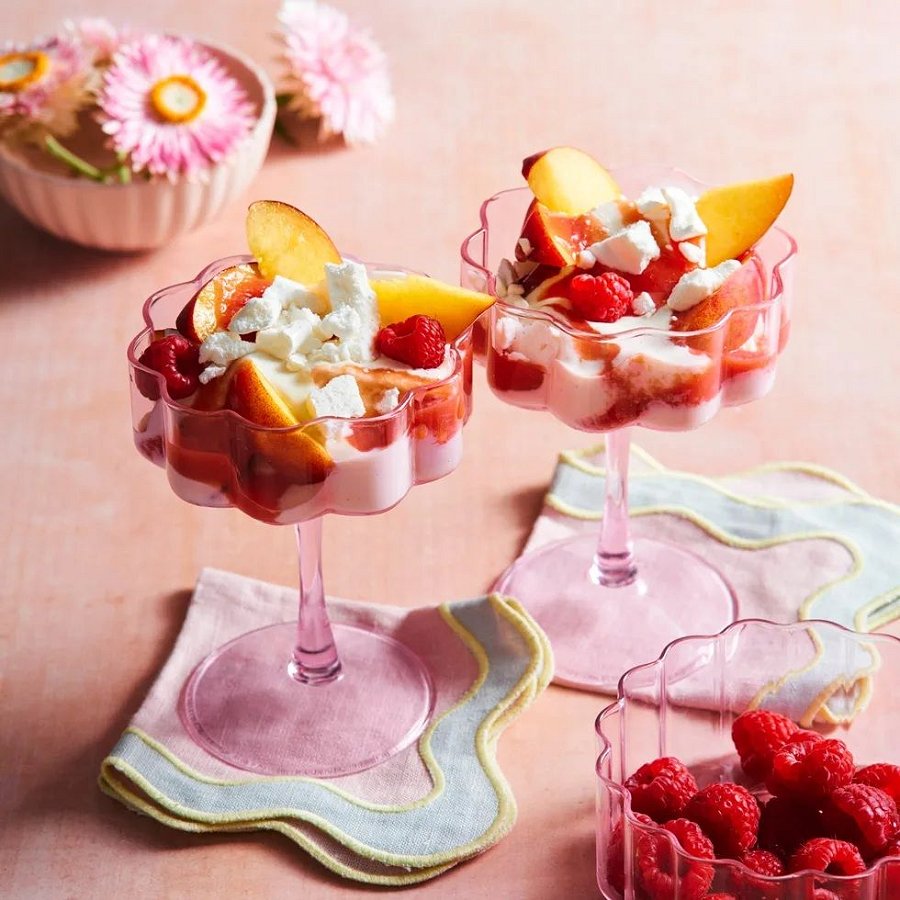 Blog: Dessert "peach melba" by EDELWEISS🤍